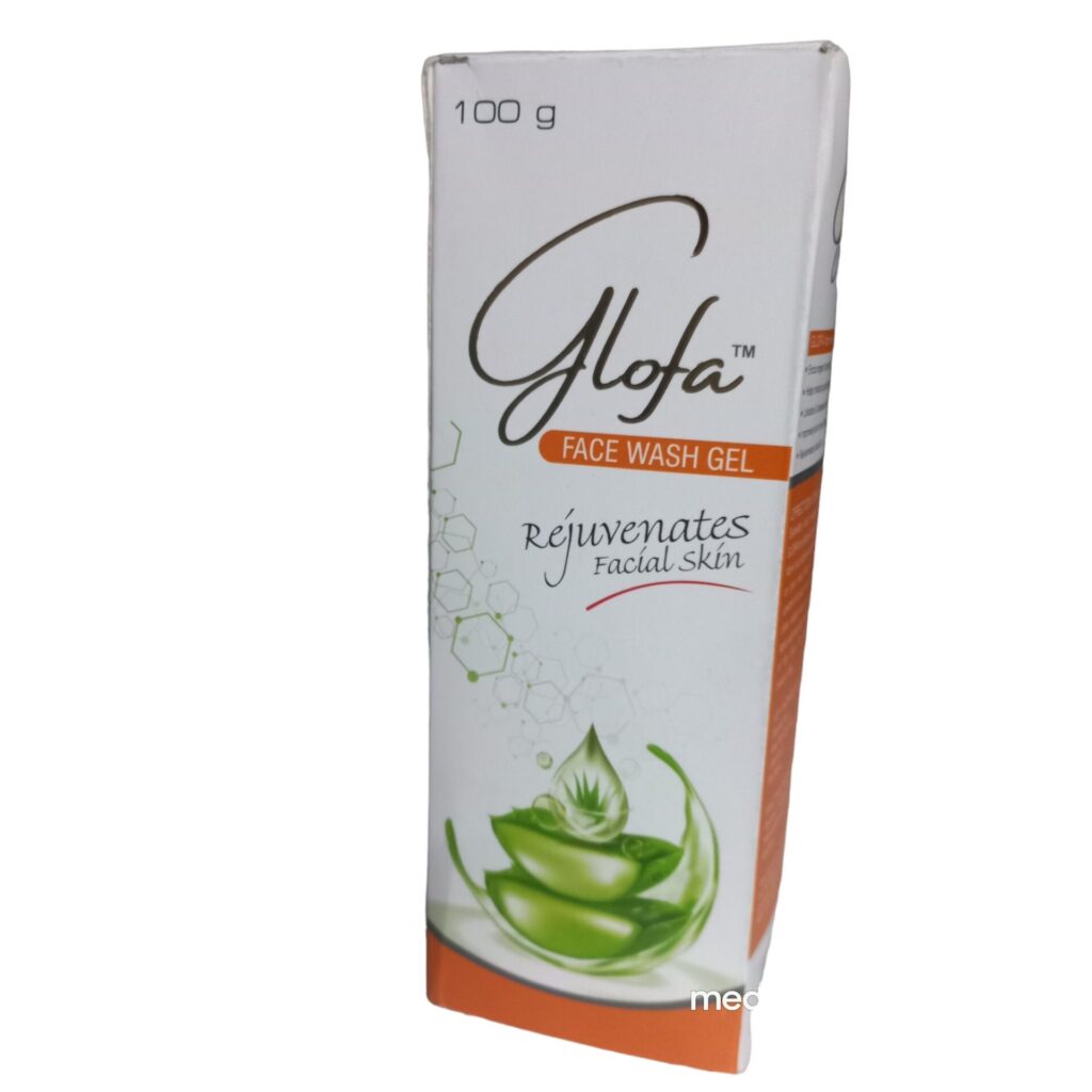 Glofa Face Wash Gel 100G - Nourishing Skincare Cleanser
