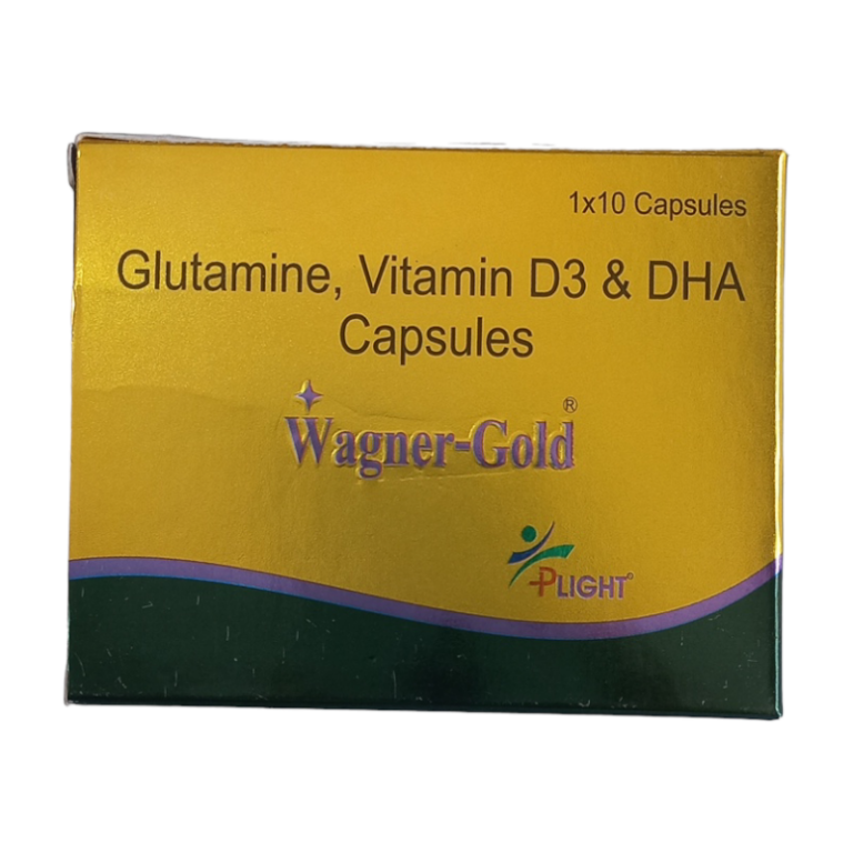 Wagner Gold Capsule - Glutamine, DHA, Vitamin D3 | Plight Pharma