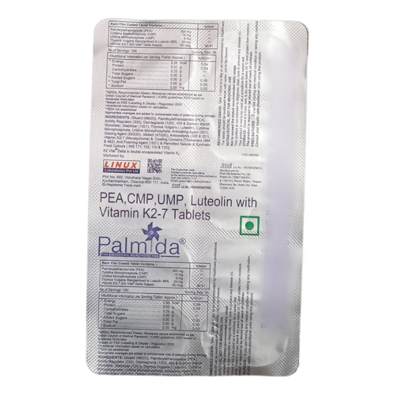 Palmida Tablet - Supports Health & Wellness | High-Quality Formula