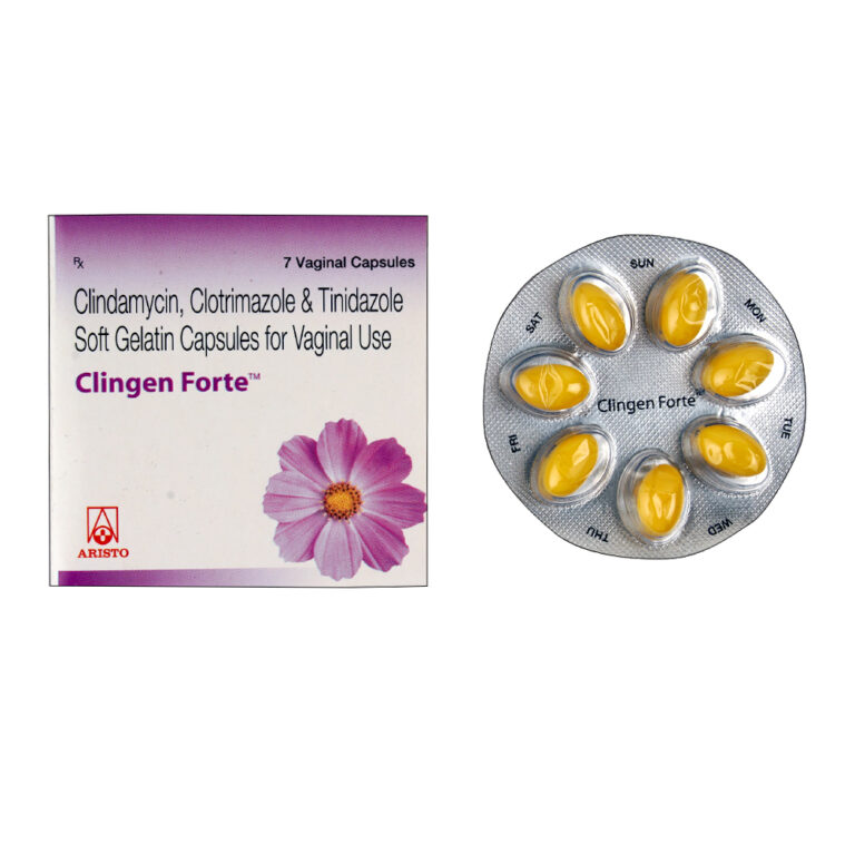 Clingen Forte: Clindamycin & Clotrimazole Treatment