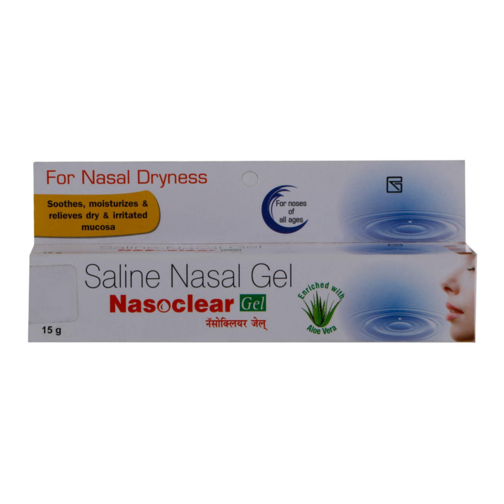 Nasoclear Gel - Moisturizing and Relief for Nasal Congestion