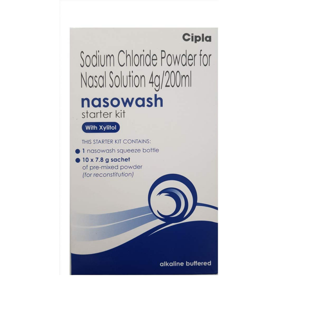 Nasowash Starter Kit - Effective Nasal Care & Congestion Relief