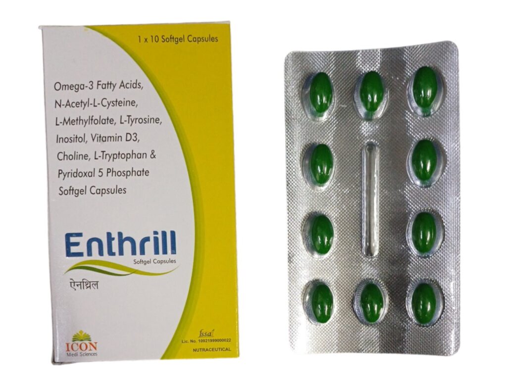 Enthrill Tablet for Enhanced Health | Icon | Vit D3 & Choline Blend
