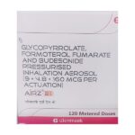 Airz-Fb Inhaler with Formoterol, Glycopyrrolate & Vitamins