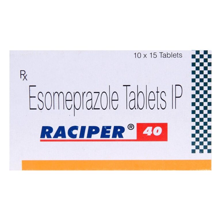 Raciper 40mg Tablet - Uses, Dosage, Side Effects | Marketed by Ranbaxy