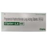 Ciplar-La 40Mg Tablet - Uses, Dosage, Side Effects | Buy Online
