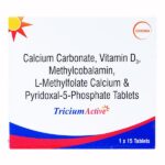 Tricium Active Tablet - Bone Health & Immune Support Formula