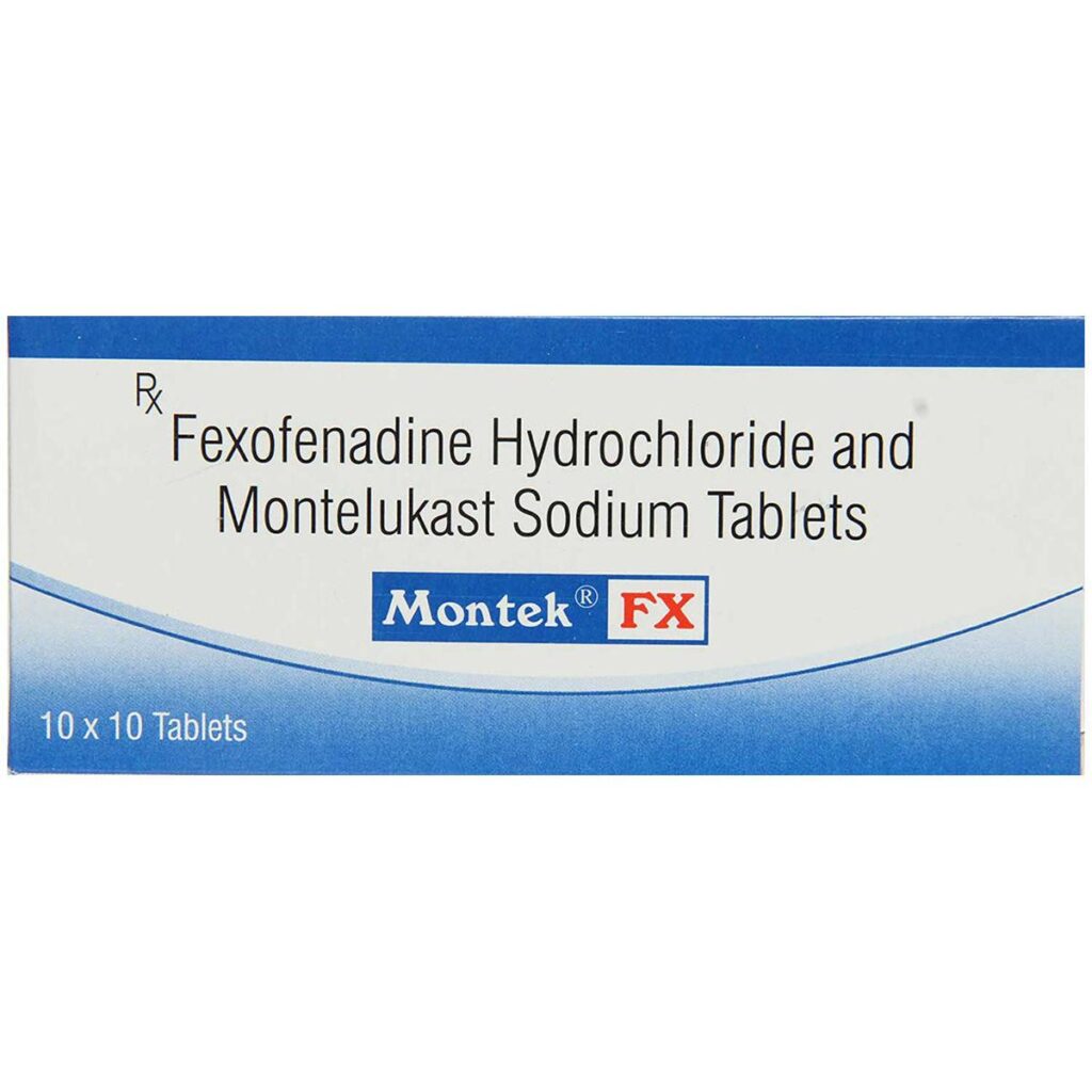 Montek Fx Tablet: Uses, Dosage, Side Effects | Macleods Pharmaceuticals