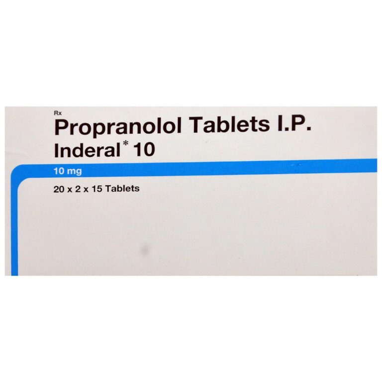Inderal 10Mg Tablet - Uses, Dosage, Side Effects | Abbott (Solvay)