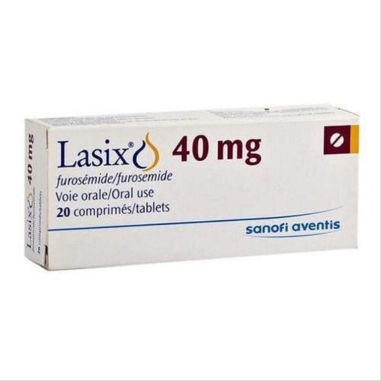 Lasix 40mg Tablet - Furosemide Medication for Edema & High Blood Pressure