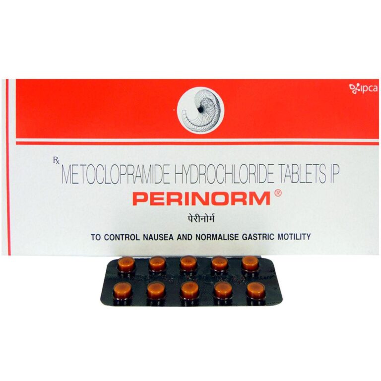 Perinorm Tablet - Uses, Dosage & Side Effects | Marketed By Ipca ...